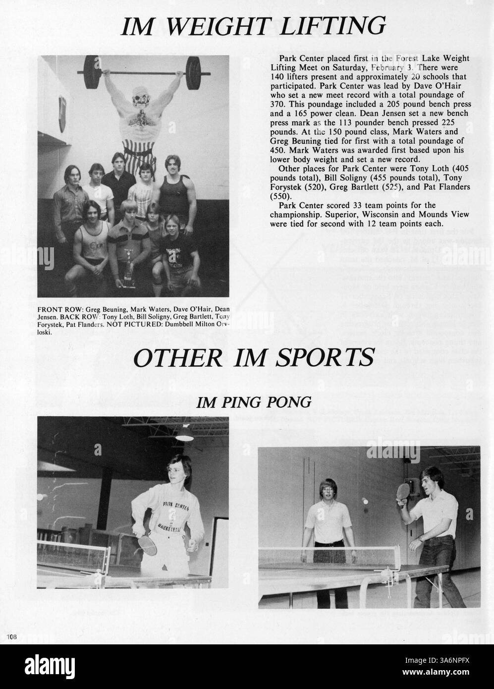 The 1979 Park Center High Yearbook captures the final year of the 1970s, documenting student ...