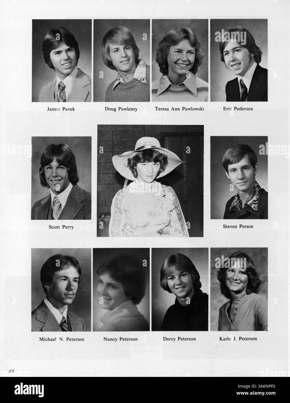 This yearbook highlights the 1978 1979 school year at park cente hi-res stock photography and ...