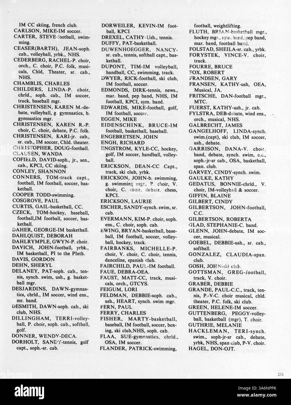 This high school yearbook from Park Center High School documents the 1978-1979 academic year ...