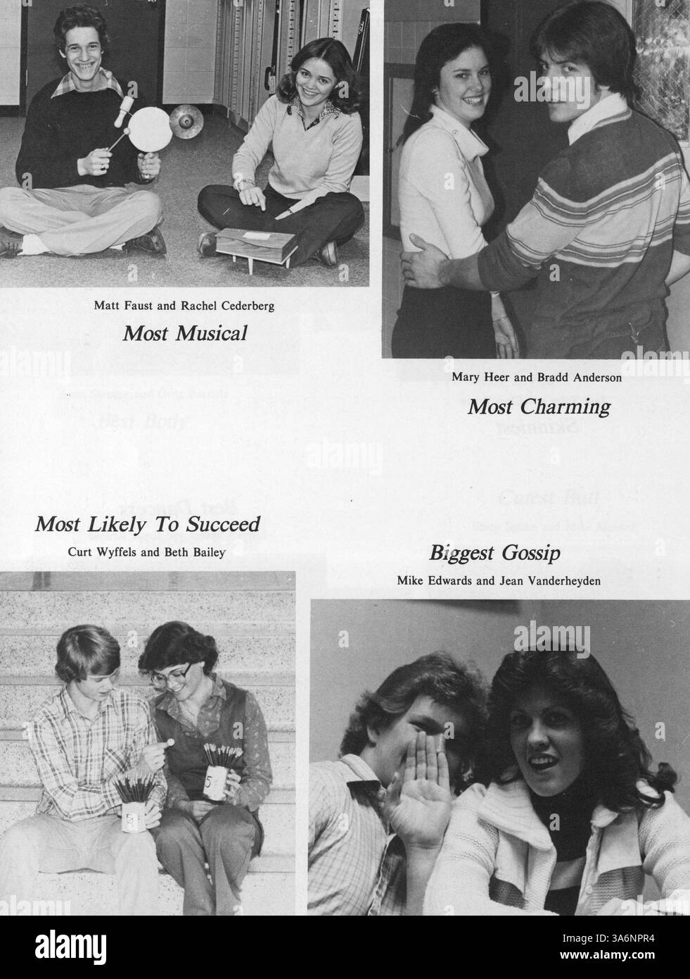 The 1979 yearbook from Park Center High features key moments of the 1978-1979 academic year ...