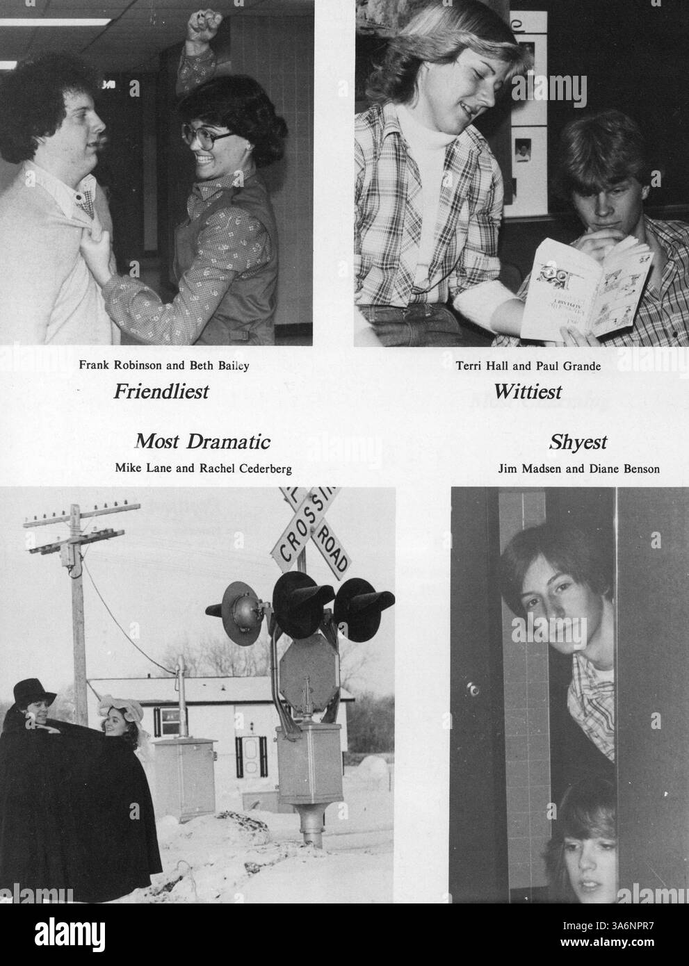 The 1979 yearbook from Park Center High reflects the significant events of the 1978-1979 school ...