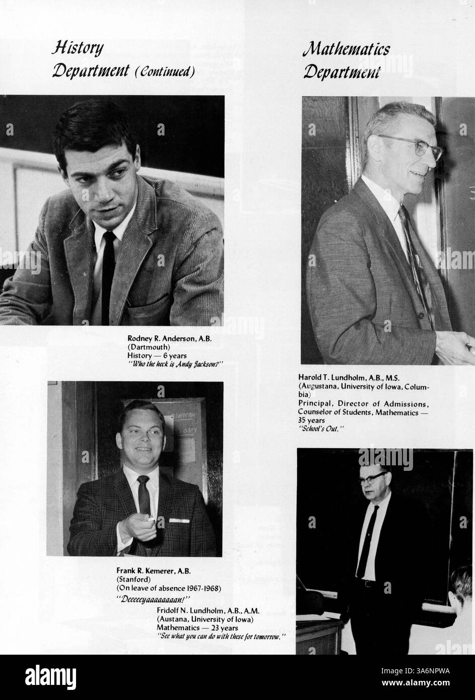 Blake School’s 1968 yearbook, '68 Call O' Pan,' preserves memories of ...