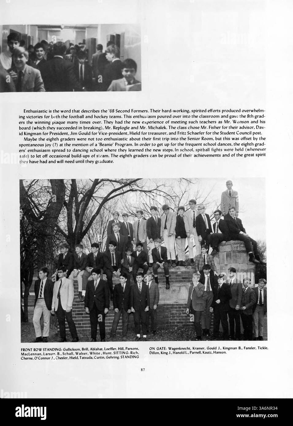 The 1968 Blake Yearbook captures the student body, faculty ...