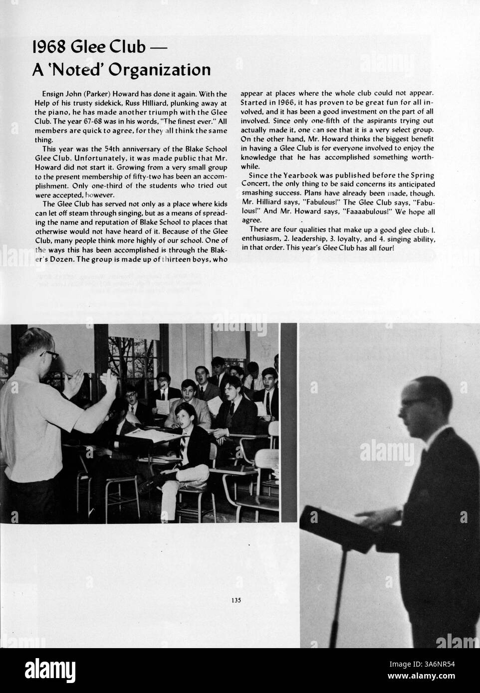 The 1968 Blake Yearbook captures the essence of student life, with ...