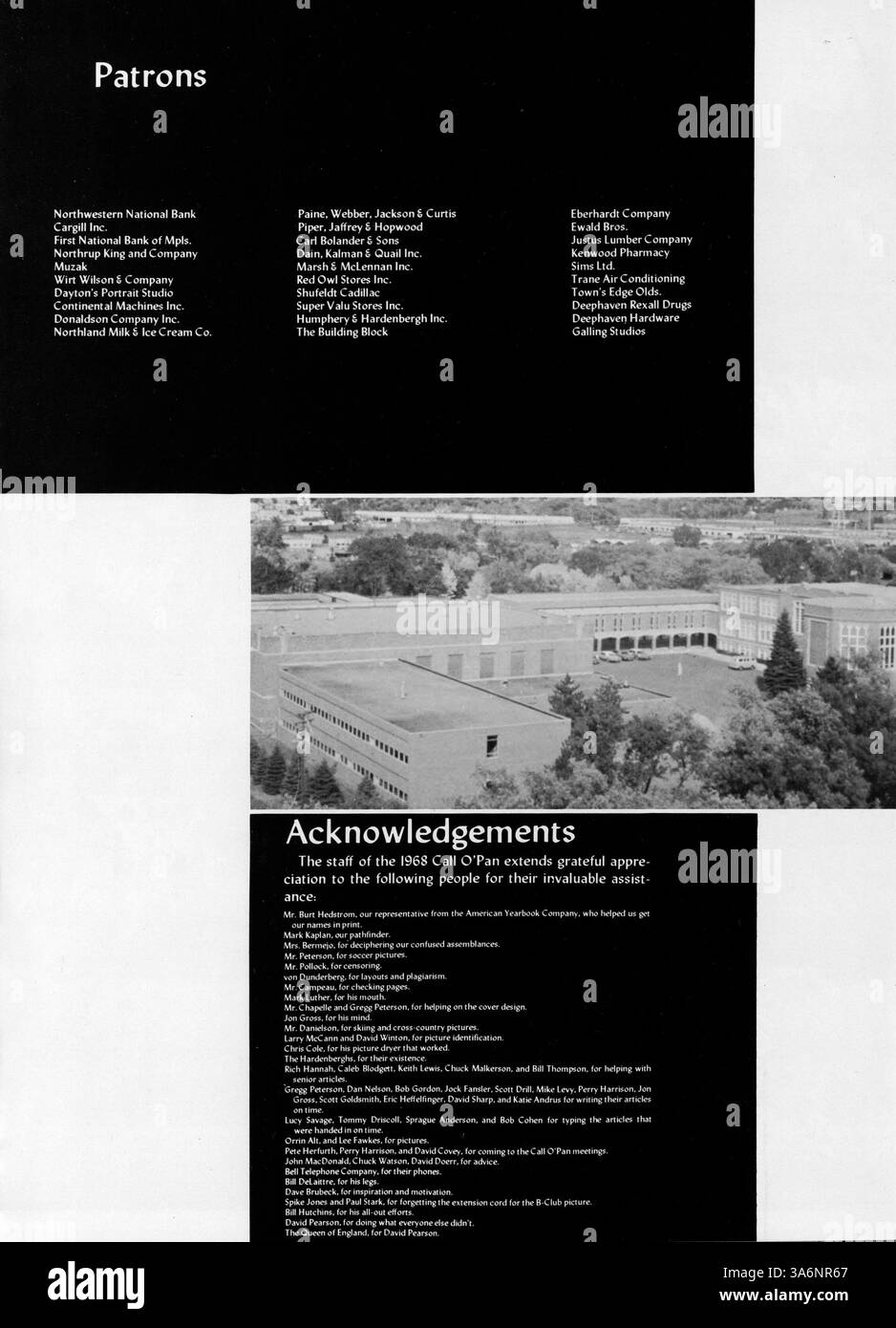 This high school annual from 1968 documents students, teachers, school ...