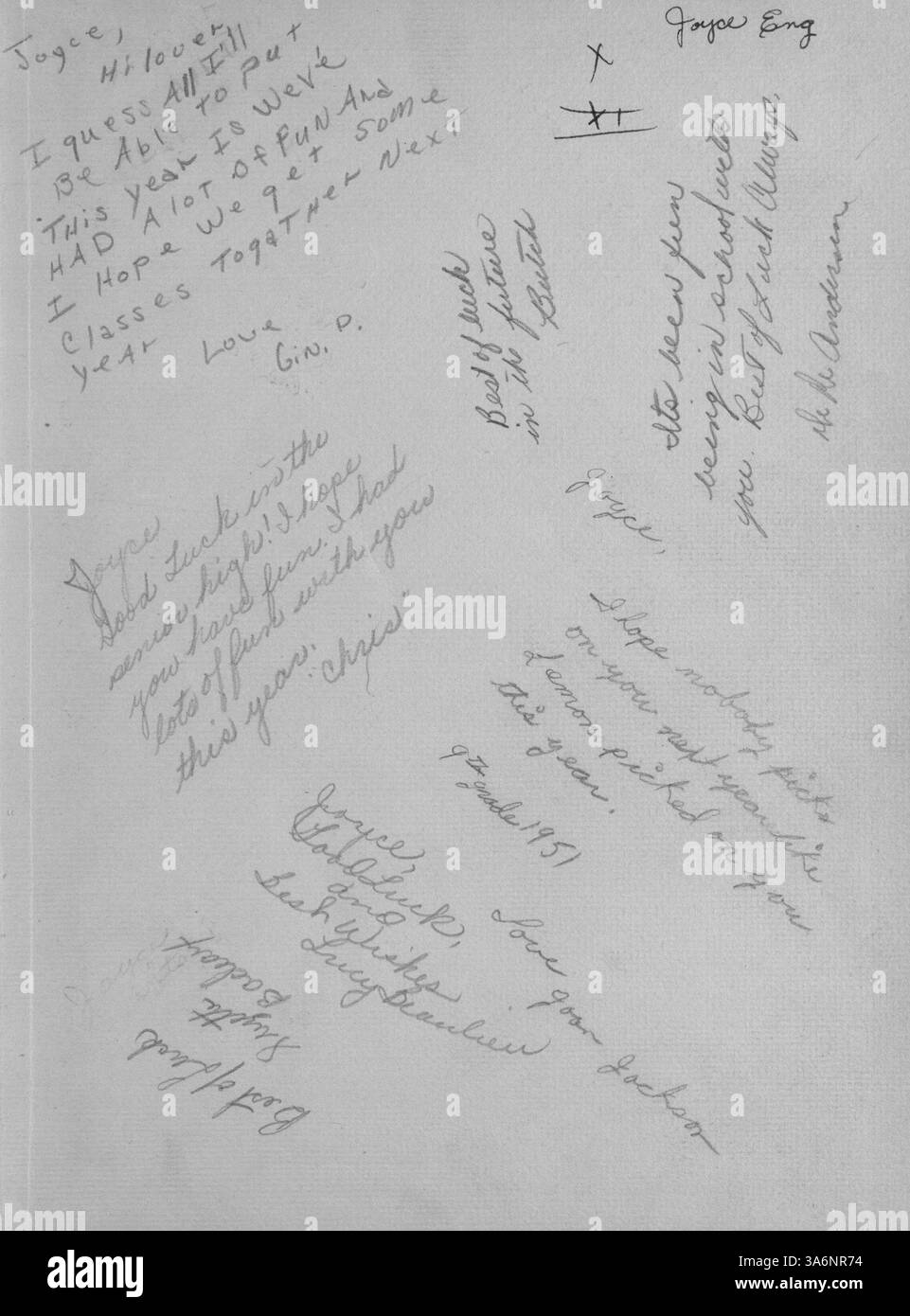 The 1951 hopkins high yearbook hi-res stock photography and images - Alamy