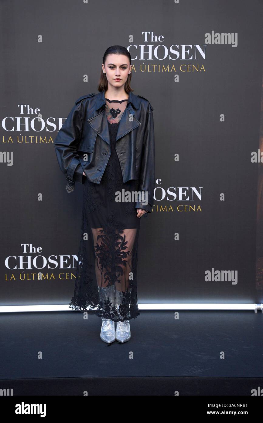 Stephanie Gil attends 'The Chosen' European Premiere at Callao Cinema ...