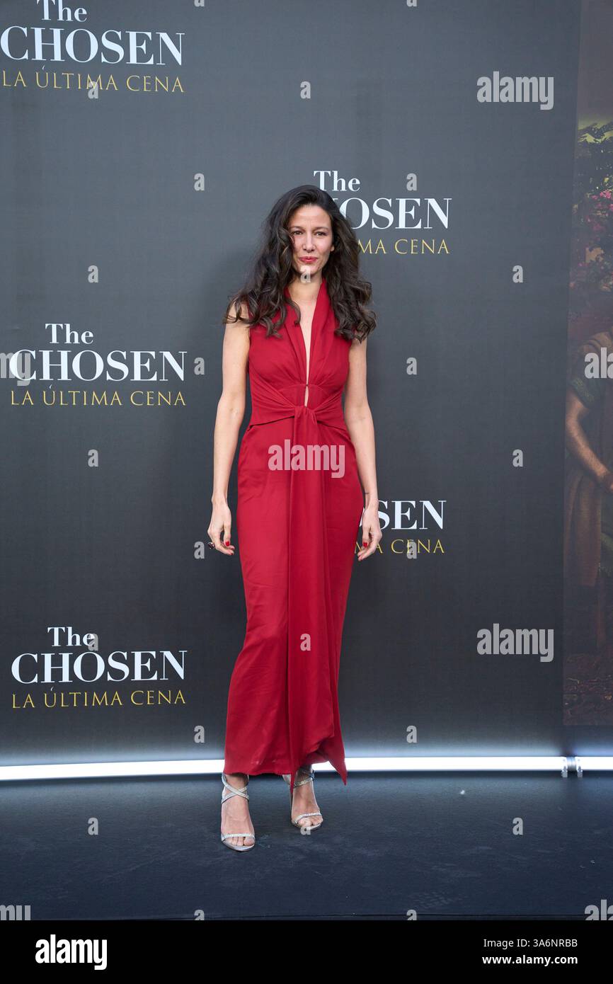 Maria Jurado attends 'The Chosen' European Premiere at Callao Cinema on ...