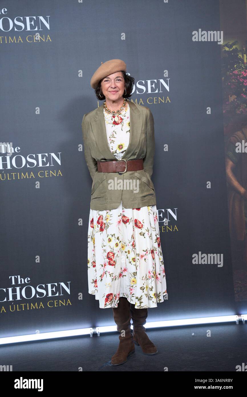 Maria Vallejo-Najera attends 'The Chosen' European Premiere at Callao ...