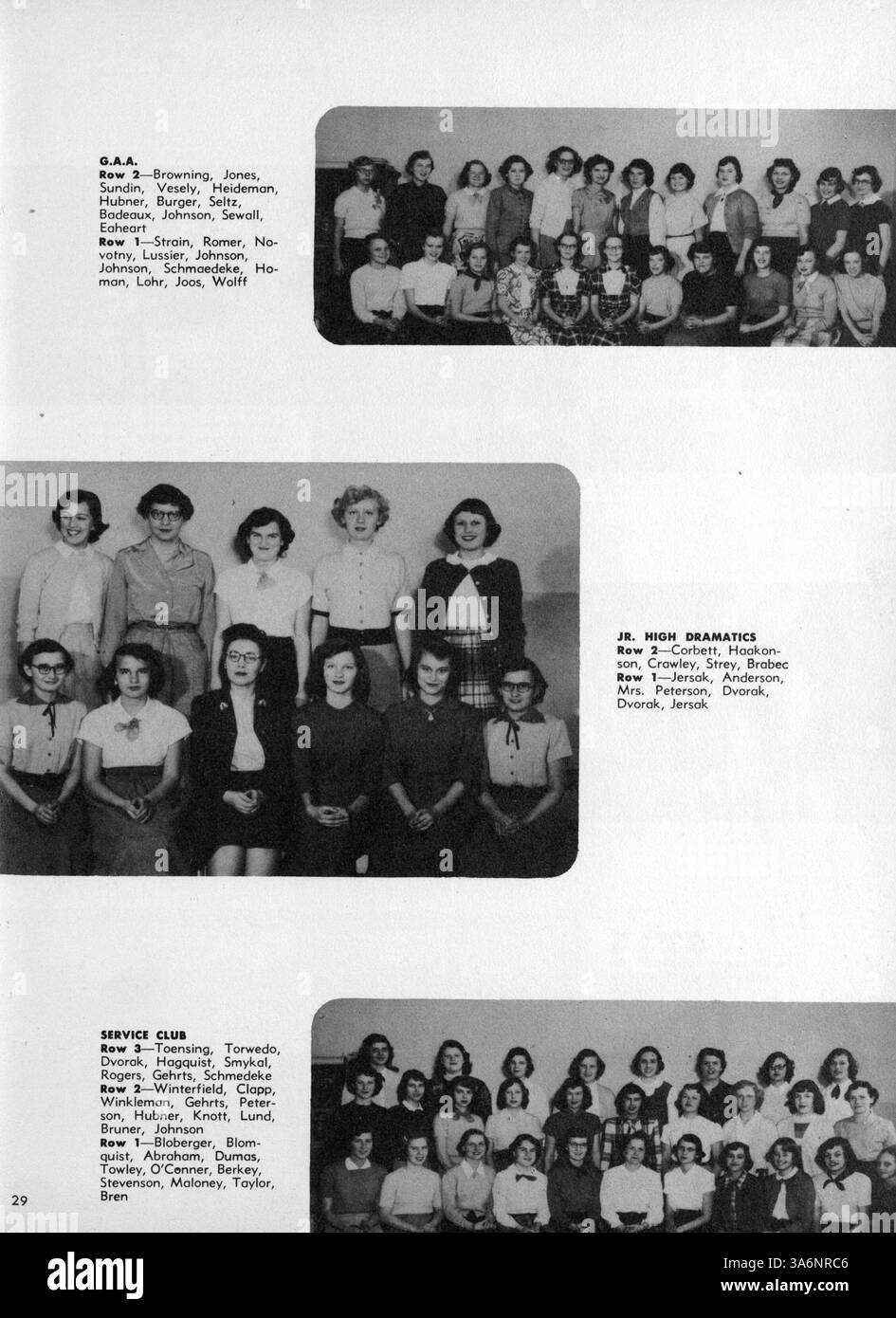 The 1951 hopkins high school hi-res stock photography and images - Alamy
