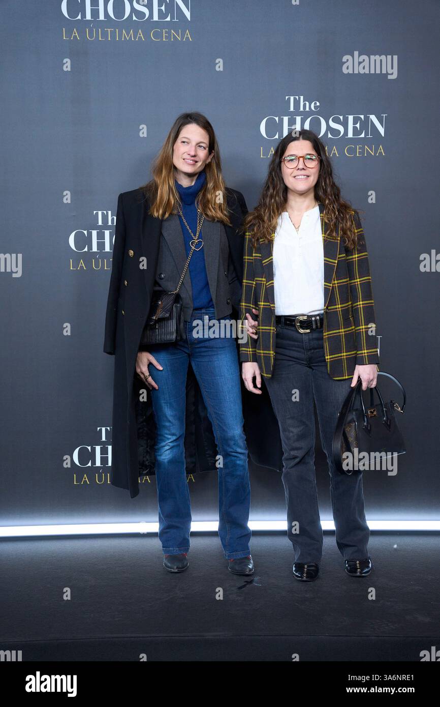 Casilda Finat, Ana Finat attends 'The Chosen' European Premiere at ...