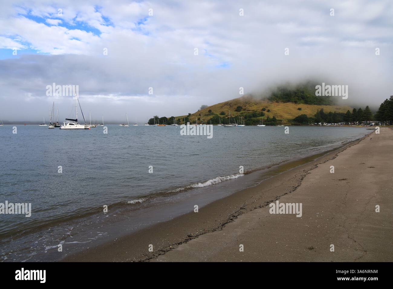 Mount Maunganui, or Mauao is a 232 metre volcanic dome at the end of a ...