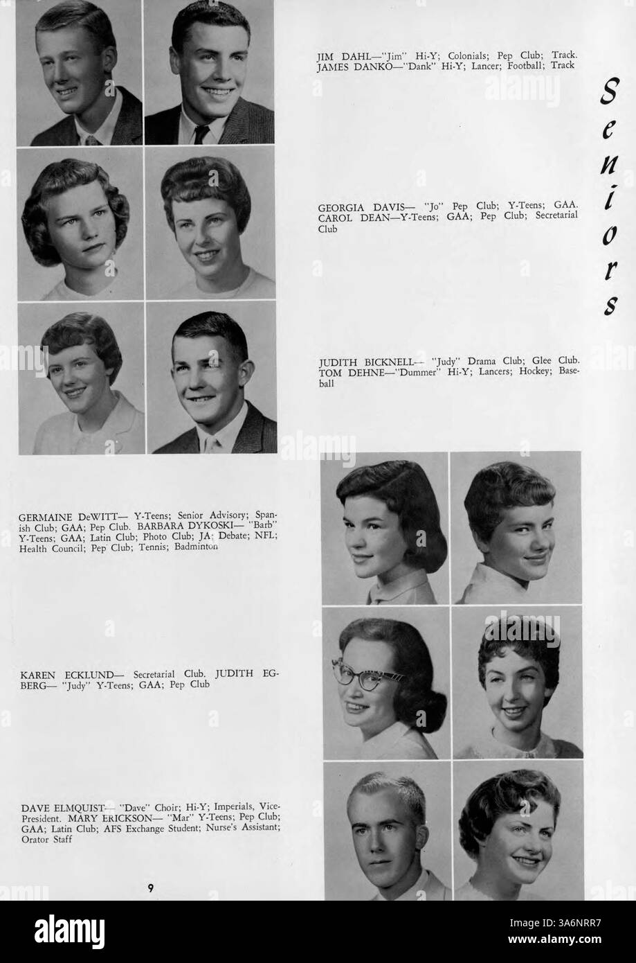 This high school yearbook, 'Patrick Henry High Yearbook 1959; Orator ...