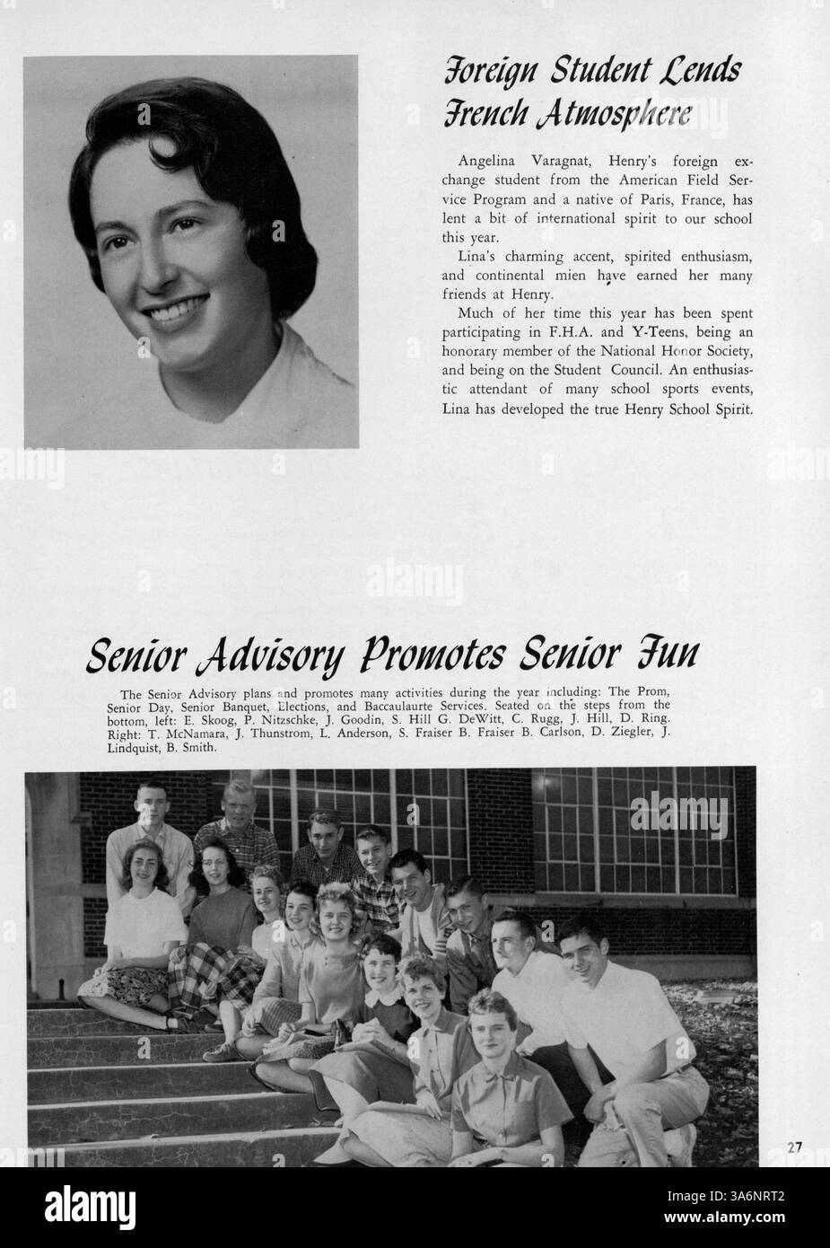 Reflects the 1958 1959 school year at patrick henry high school Black ...