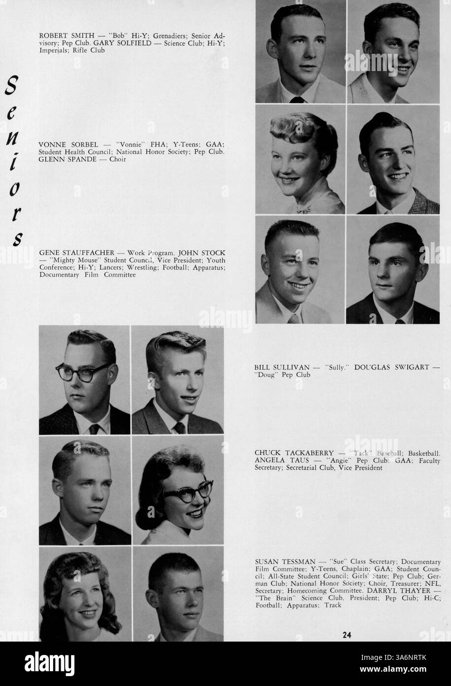The 'Patrick Henry High Yearbook 1959; Orator 1959' features a full ...