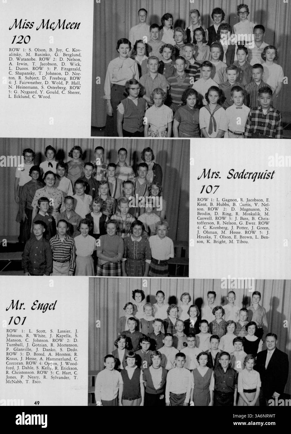 'Orator 1959,' the Patrick Henry High School yearbook for 1959, features students, teachers ...