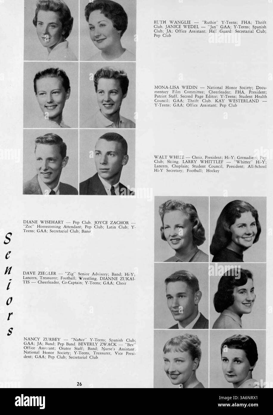 This yearbook, 'Patrick Henry High Yearbook 1959; Orator 1959', serves ...
