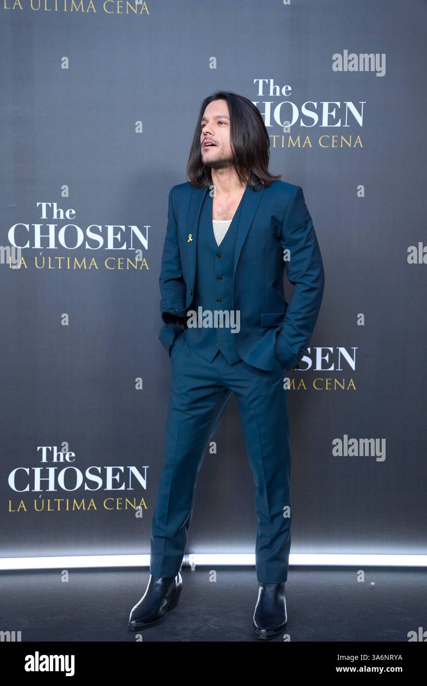 Shahar Isaac attends 'The Chosen' European Premiere at Callao Cinema on ...