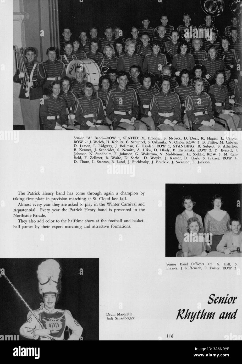 This yearbook captures the school year of 1958-1959 at Patrick Henry ...