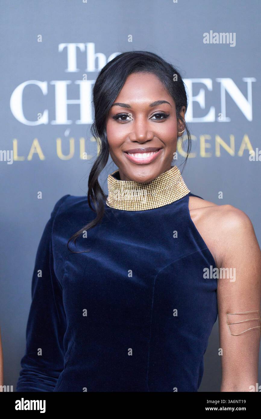 Amber Shana Williams attends 'The Chosen' European Premiere at Callao ...