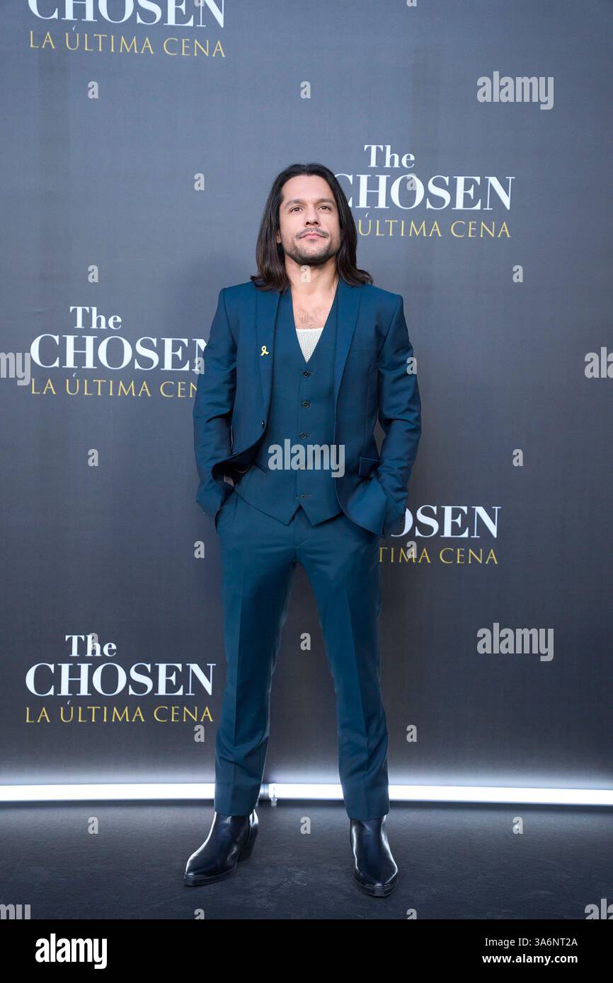 Shahar Isaac attends 'The Chosen' European Premiere at Callao Cinema on ...