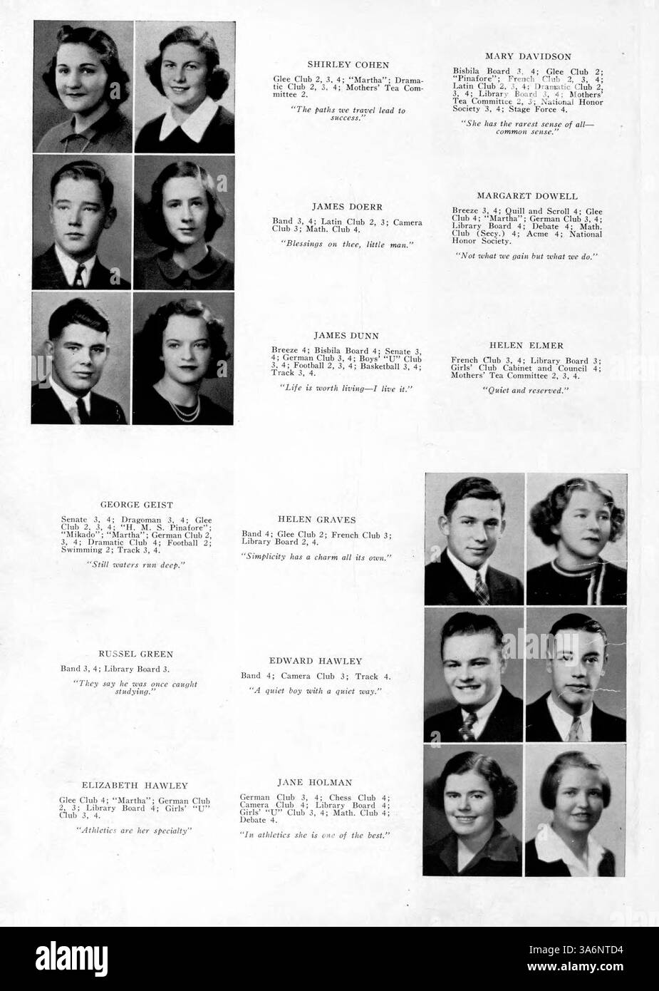 Bisbila 1938, the University High School yearbook, captures the highlights of the 1937-1938 ...