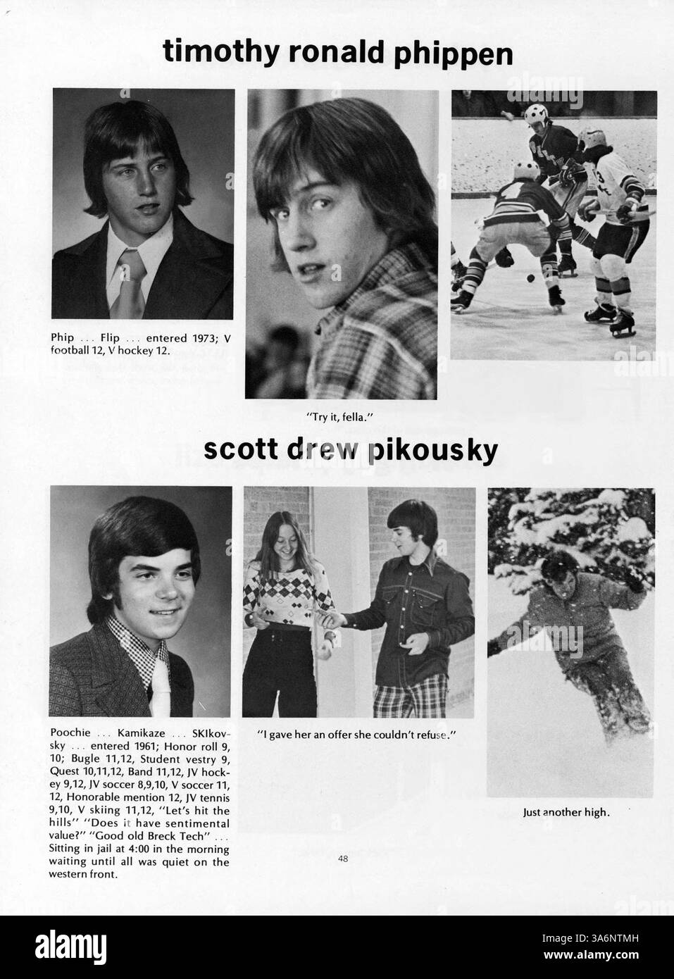 The 1974 Mustang Yearbook from Breck School captures the essence of the ...