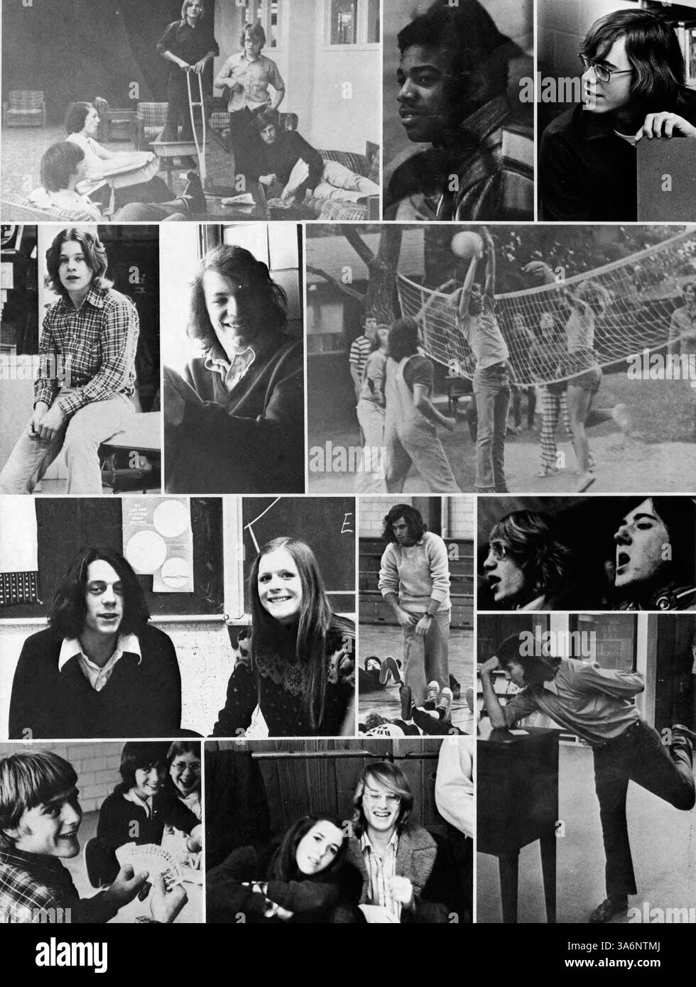 The 1974 Mustang Yearbook from Breck School captures the 1973-1974 ...