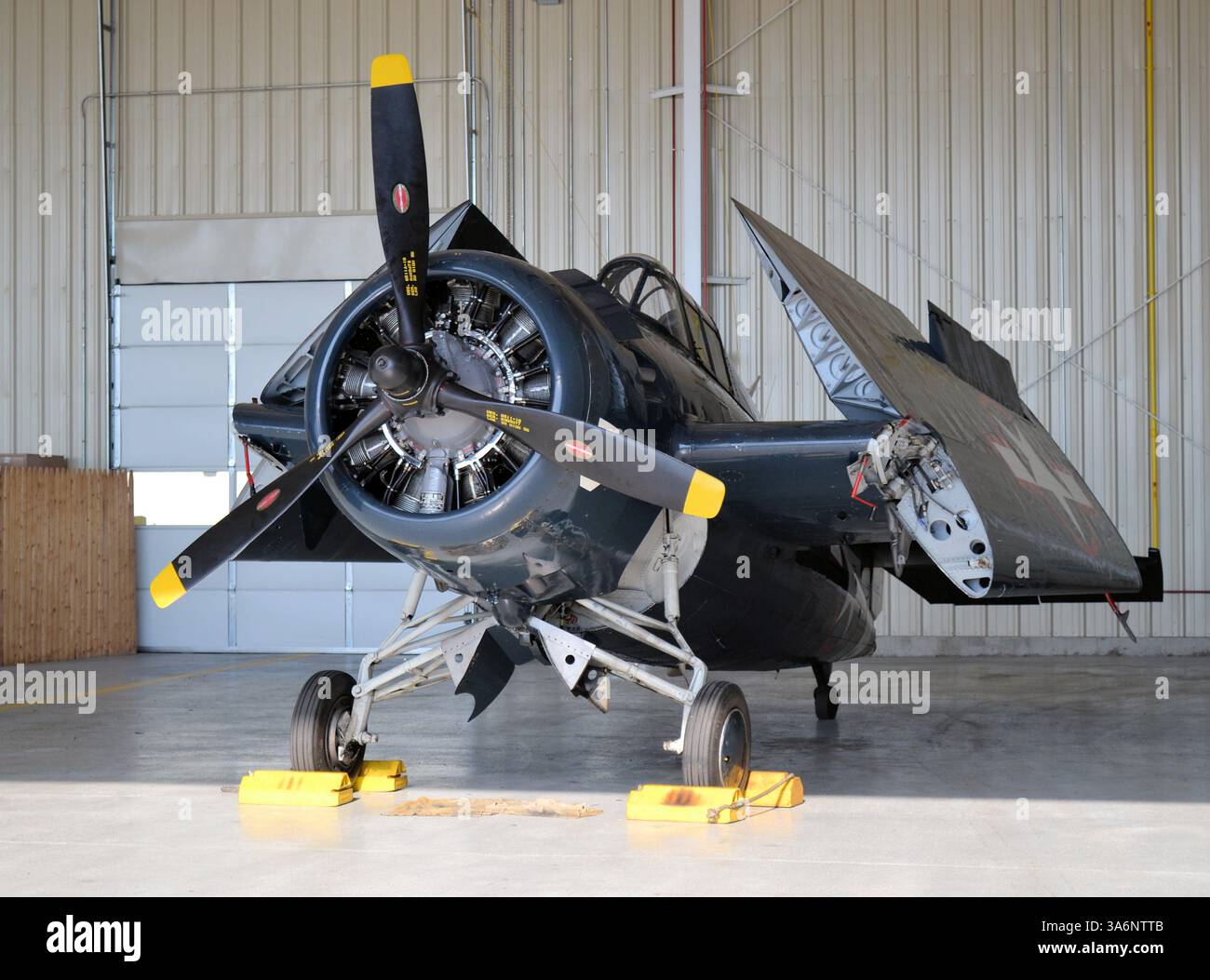 FM-2 Wildcat WW2 fighter, built by Eastern Motors Division, General ...