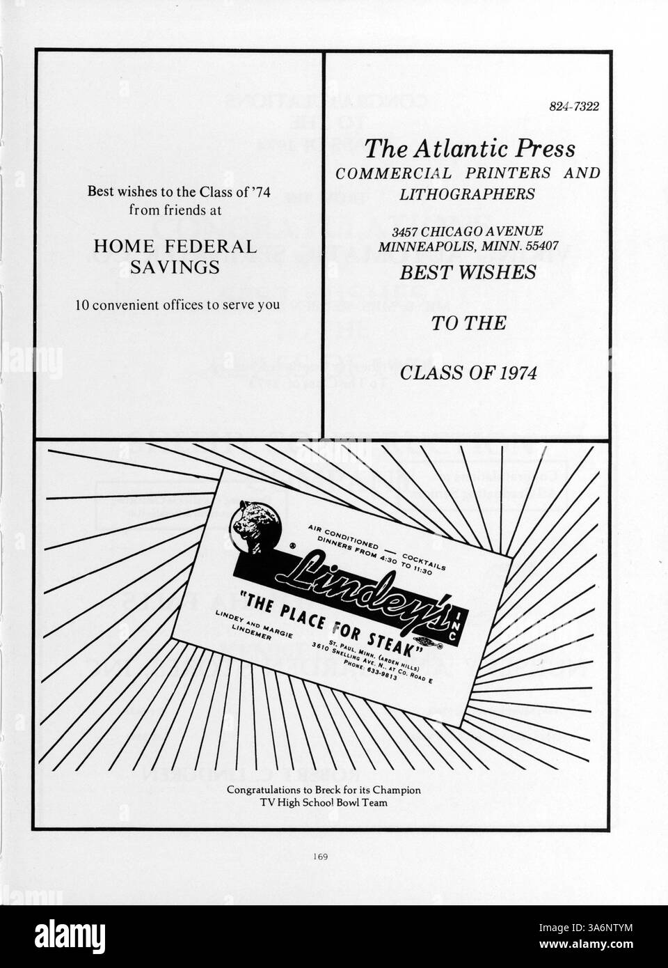 This 1974 edition of the Mustang Yearbook from Breck School records the ...