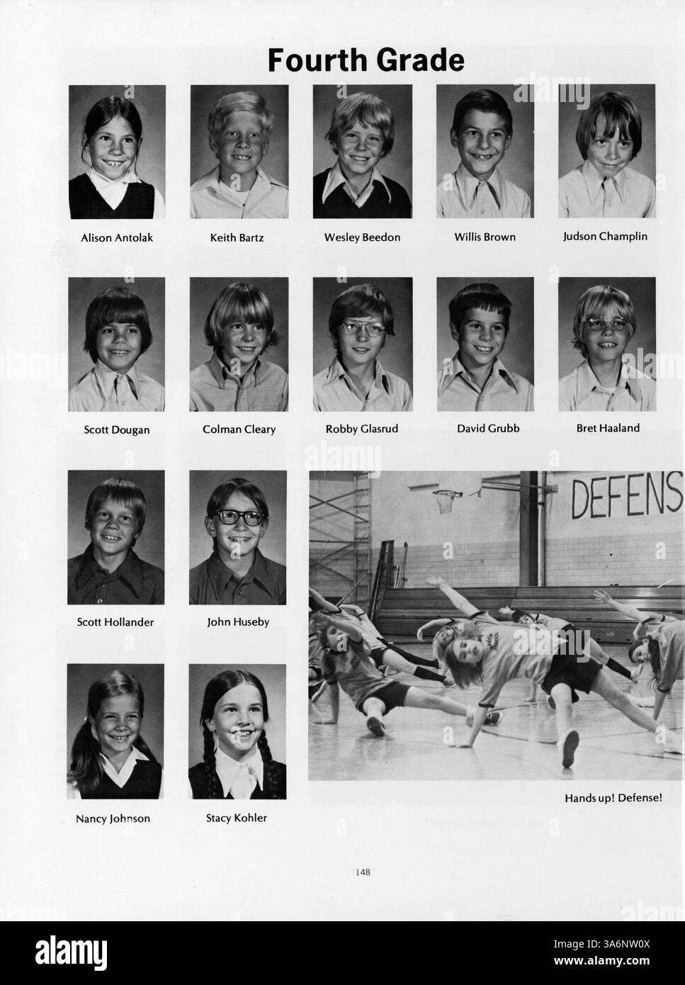 The 1974 Mustang Yearbook from Breck School features the students ...