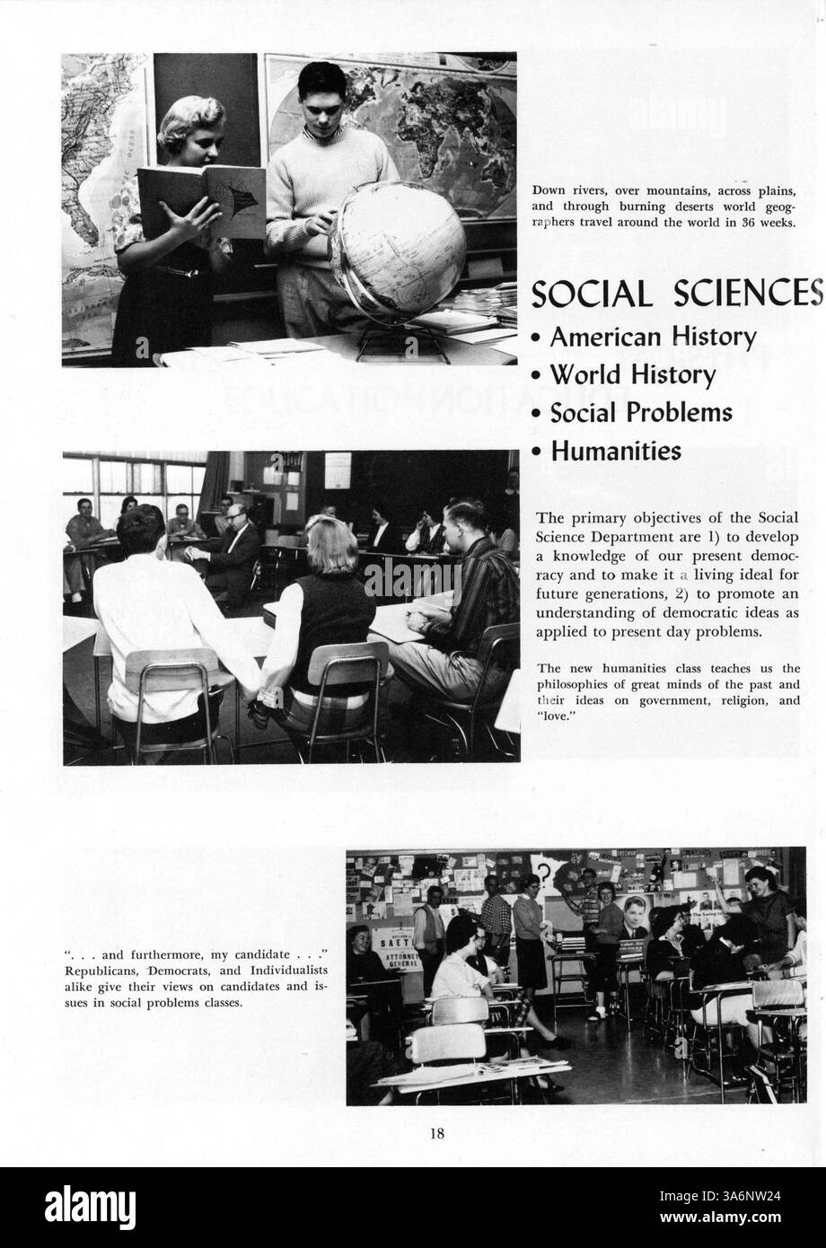 The 1959 Echowan Yearbook from St. Louis Park High School captures ...