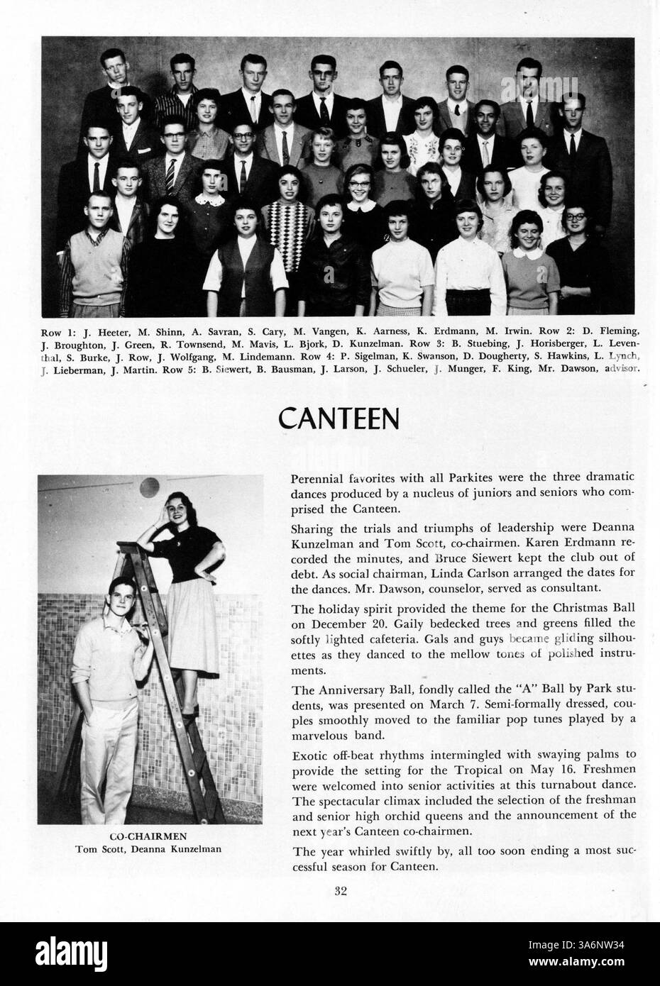 Documenting the events of the 1958 1959 school year Cut Out Stock ...
