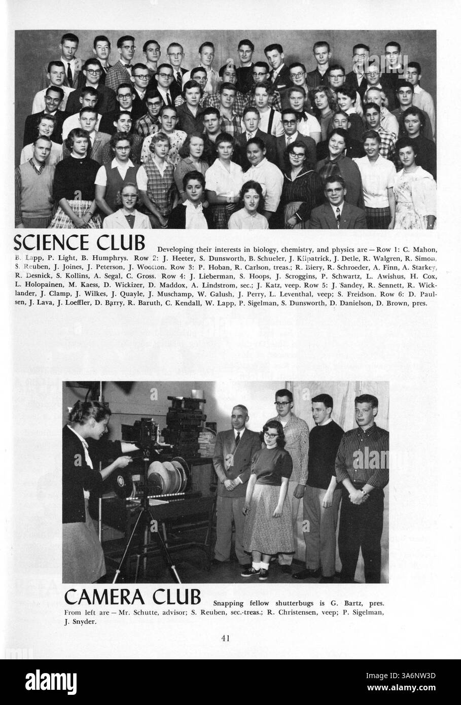 The 1959 Echowan Yearbook captures the key events, student life, sports ...