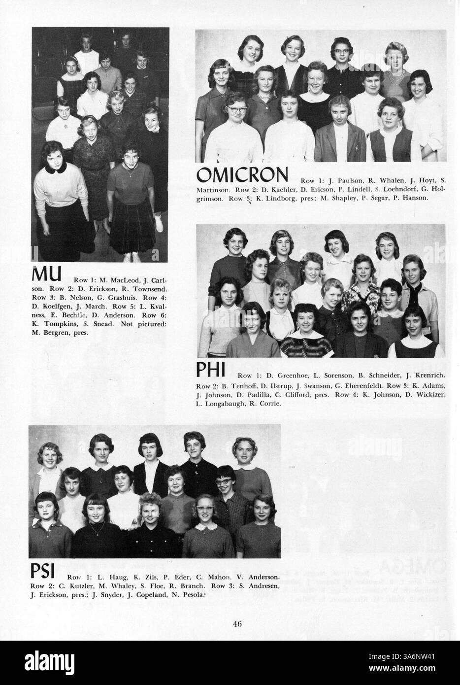 The 1959 Echowan Yearbook captures key events at St. Louis Park High ...