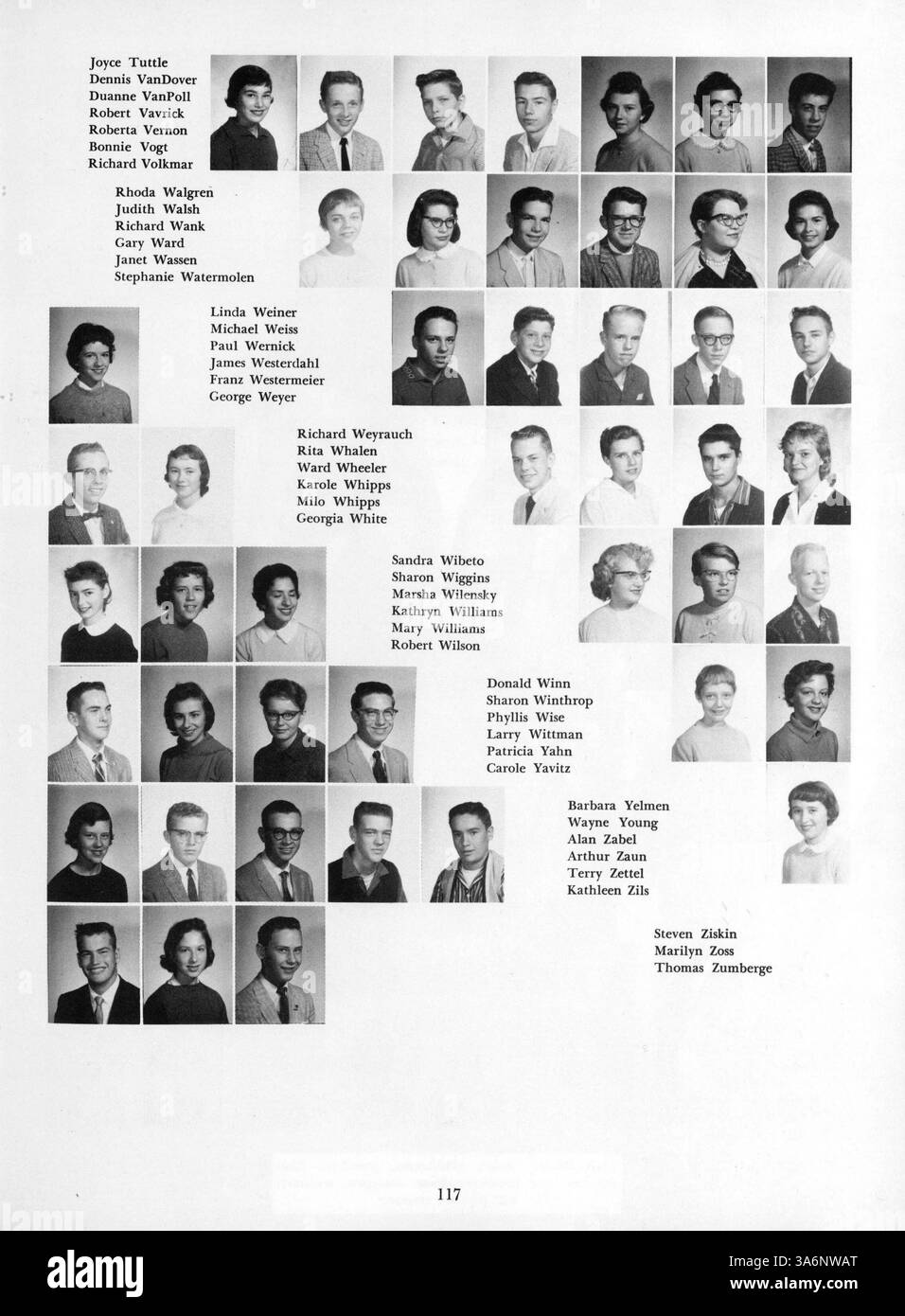 The 1959 Echowan yearbook from St. Louis Park High School showcases the ...