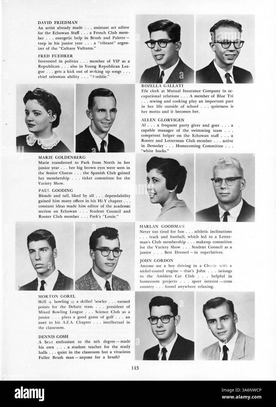 The 1959 Echowan yearbook provides a snapshot of student life, faculty ...