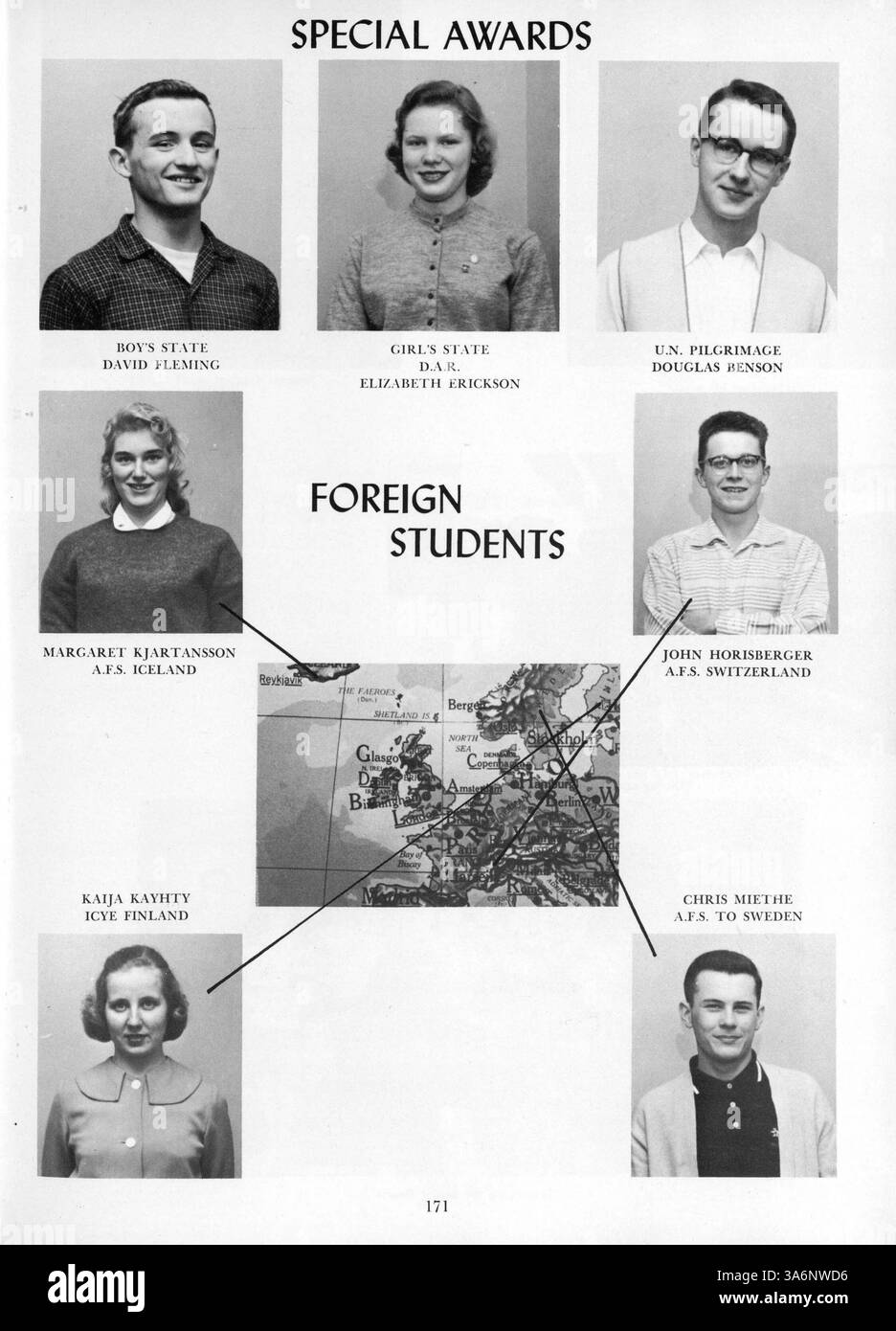 The 1959 Echowan yearbook provides an overview of students, teachers ...