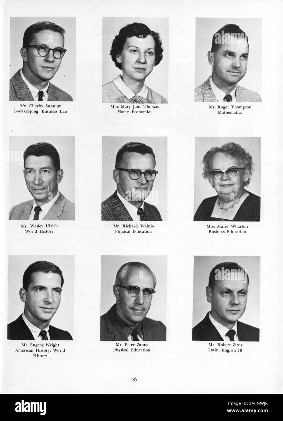 The 1959 Echowan yearbook from St. Louis Park High School provides a ...