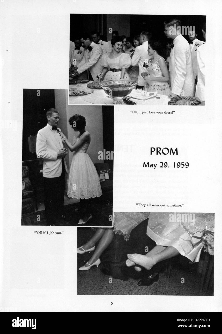 The 1959 Echowan yearbook from St. Louis Park High School captures the ...