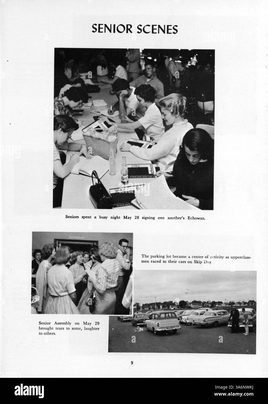 The 1959 Echowan yearbook highlights St. Louis Park High School’s 1958 ...