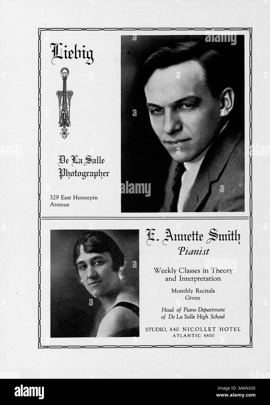 School from 1924 1925 school hi-res stock photography and images - Alamy