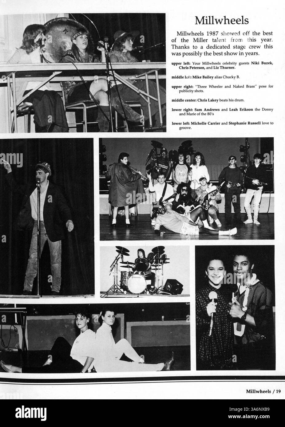 The 1987 Wahian yearbook highlights student life, athletics, faculty ...
