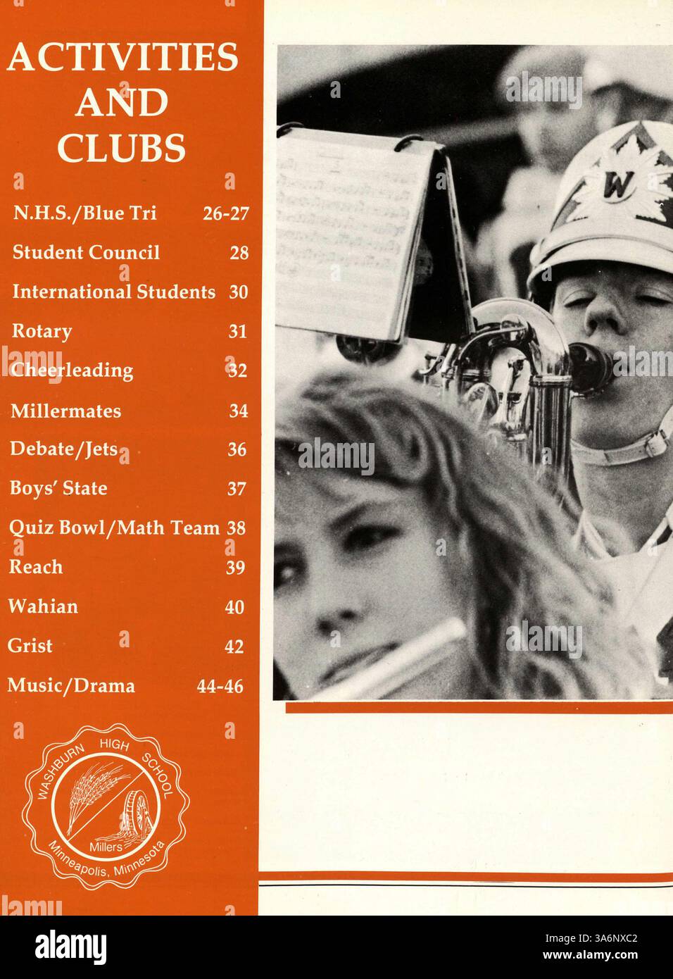 The 1987 Wahian yearbook from Washburn High School highlights student ...