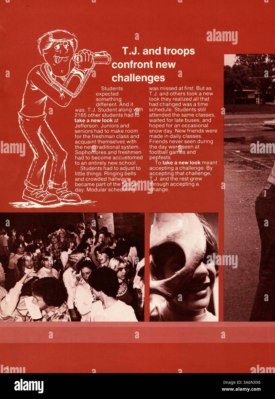 The Jefferson High Yearbook for 1980 highlights key figures, clubs, and ...