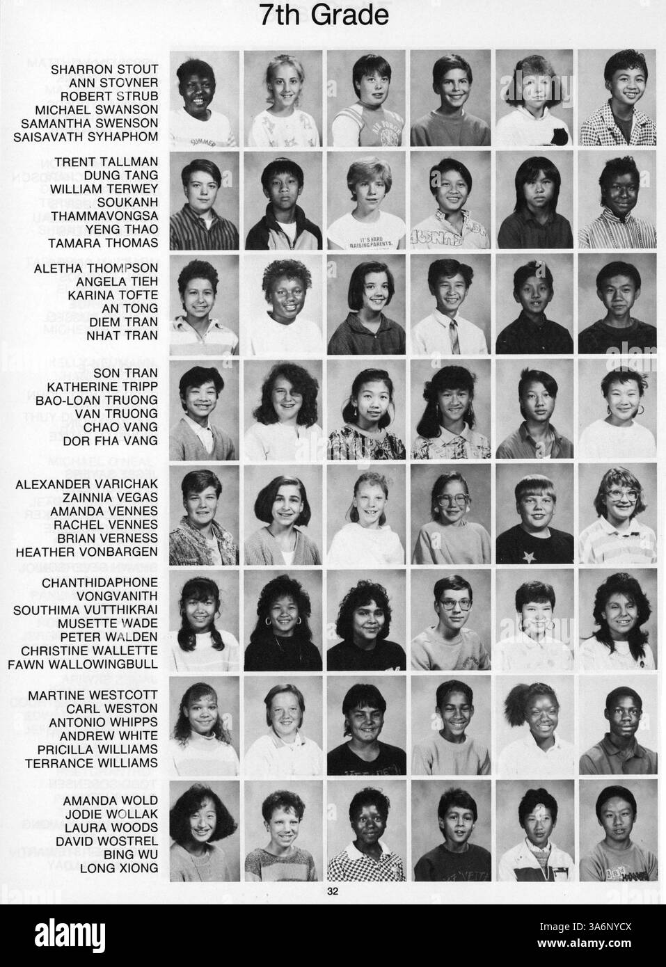 The 1988 Sanford Jr. High yearbook highlights the school's key events ...