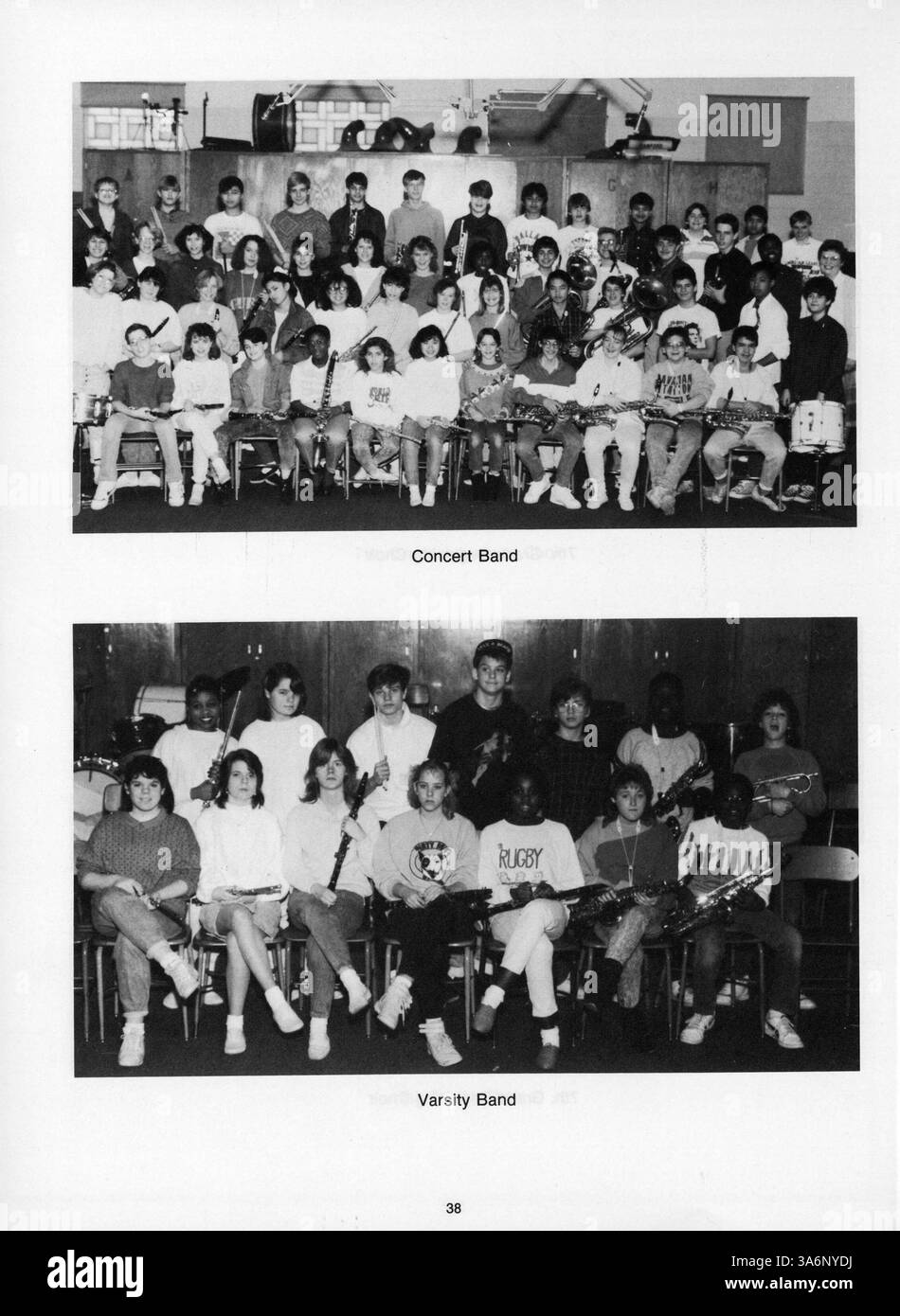 This 1988 Sanford Jr. High Yearbook serves as a record of the 1987-1988 ...