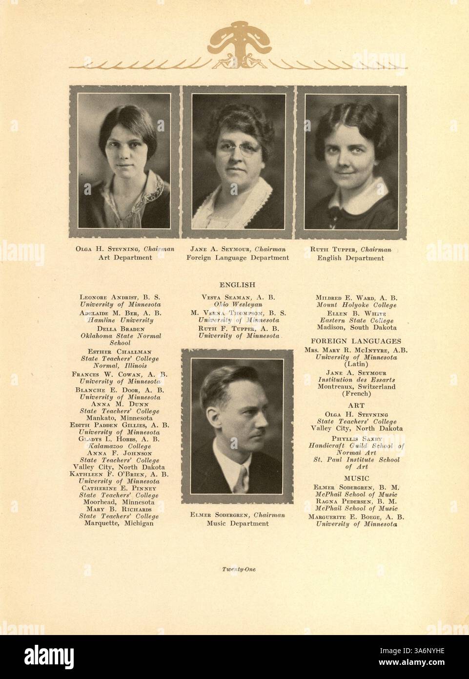 The 1928 Edison Yearbook highlights student and faculty portraits ...