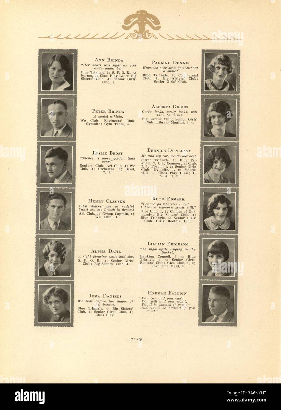 This 1928 Edison Yearbook highlights students, teachers ...