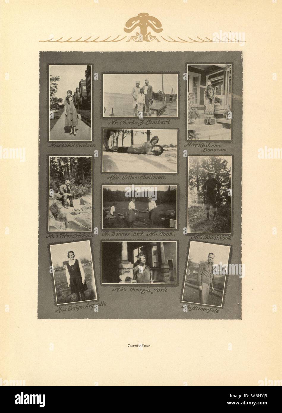 The 1928 Edison High Yearbook captures a detailed record of student ...